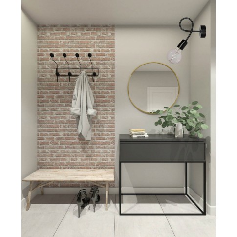 Kinkiet scienny EDISO E27 czarny - superledpoland.pl